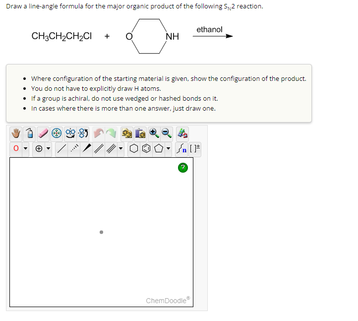 Solved Draw a line-angle formula for the major organic | Chegg.com