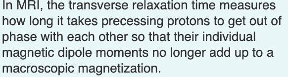 Solved In a 3 T MRI machine, how many precessions does a | Chegg.com