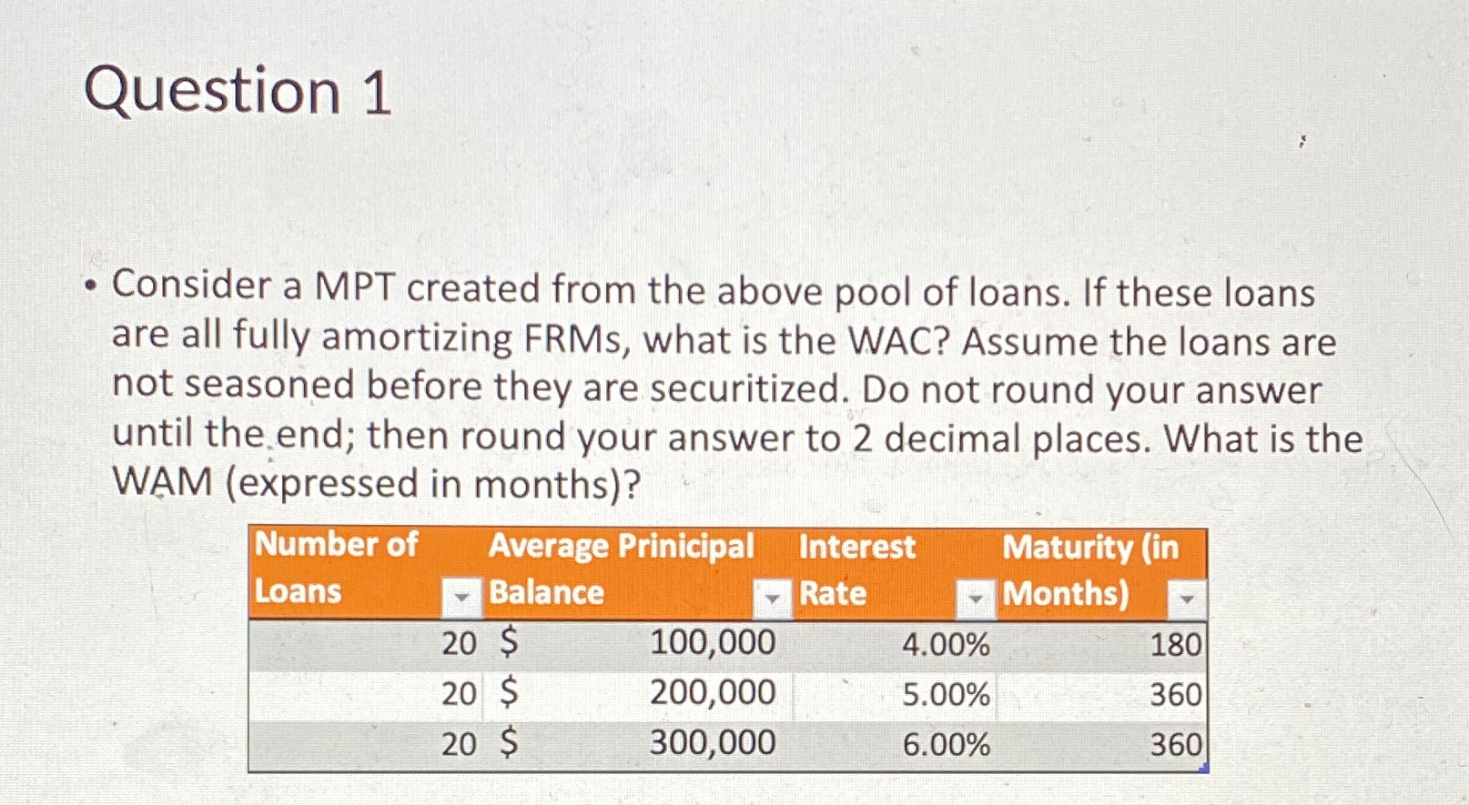 Solved Question 1Consider a MPT created from the above pool | Chegg.com