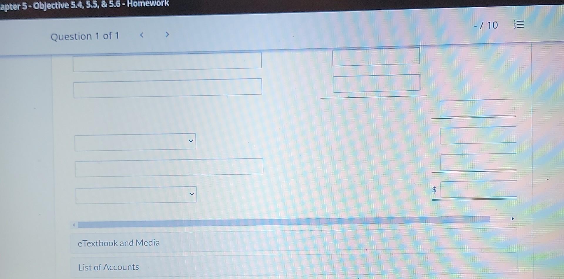 Solved iew Policies Current Attempt in Progress In its | Chegg.com