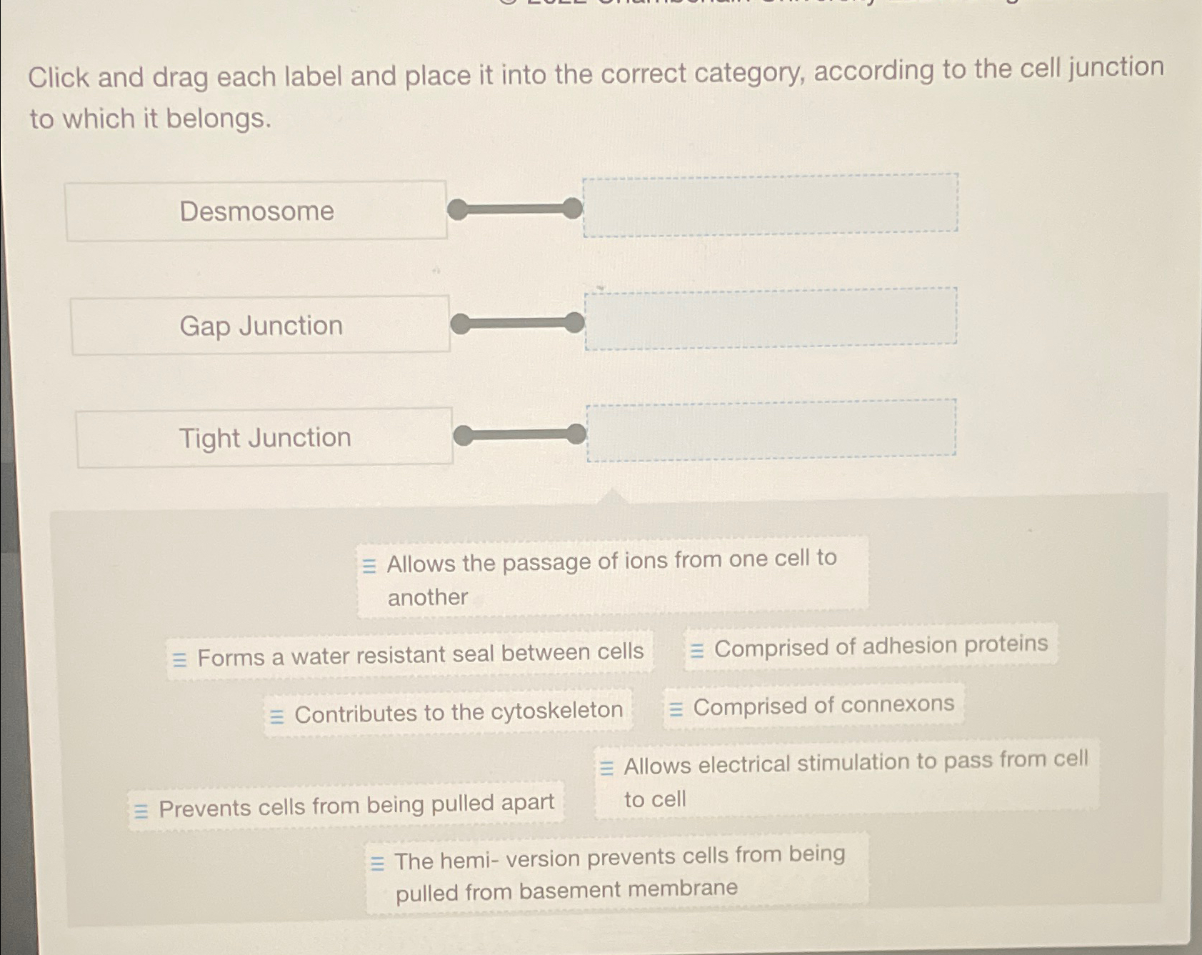Solved Click and drag each label and place it into the | Chegg.com
