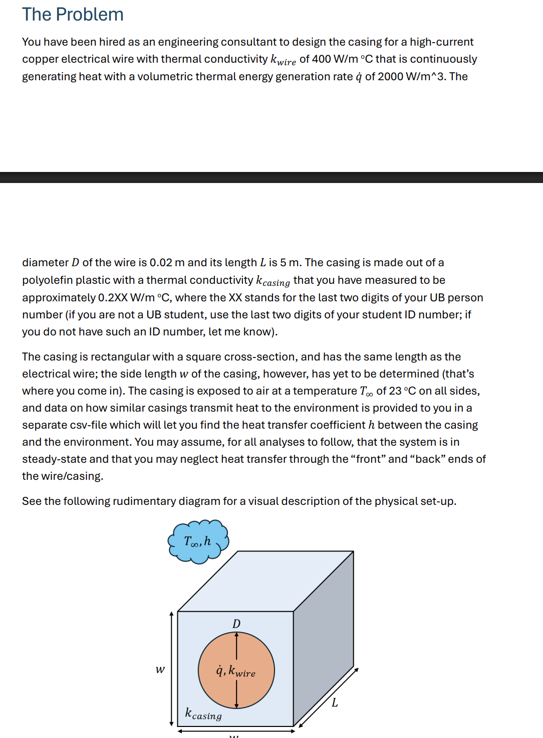 Solved The Problem You have been hired as an engineering | Chegg.com