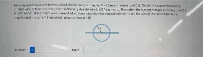 Solved In the figure below, a wire forms a closed circular | Chegg.com