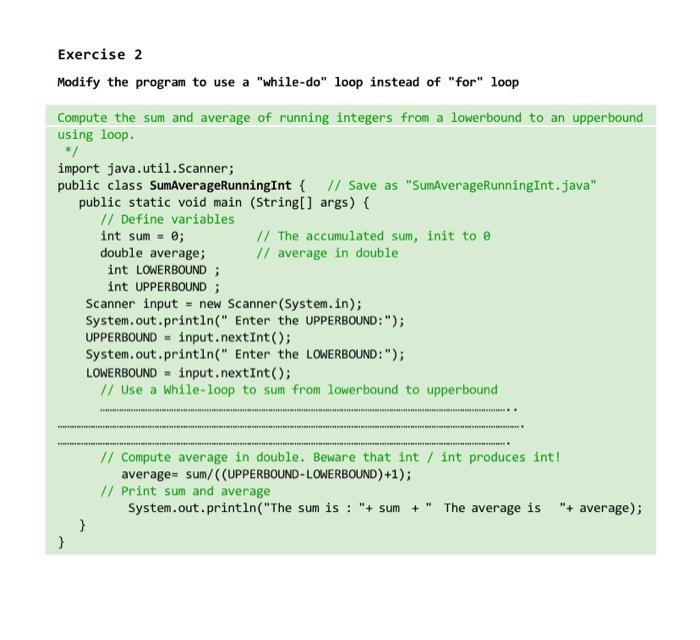 Solved Modify the program to use a Solved Modify the program to use a
