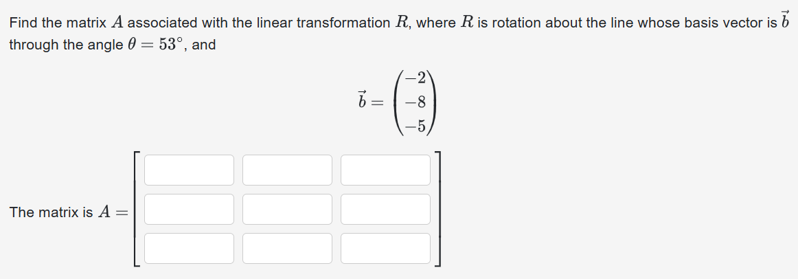Solved Find the matrix A associated with the linear | Chegg.com