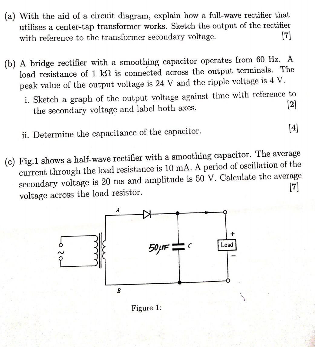 (a) With the aid of a circuit diagram, explain how a | Chegg.com