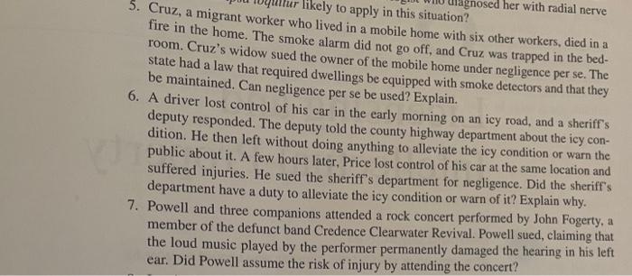 Solved 5. Cruz, a migrant worker likely to apply in this | Chegg.com