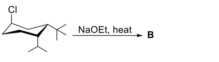 Solved NaOEt, heat B | Chegg.com