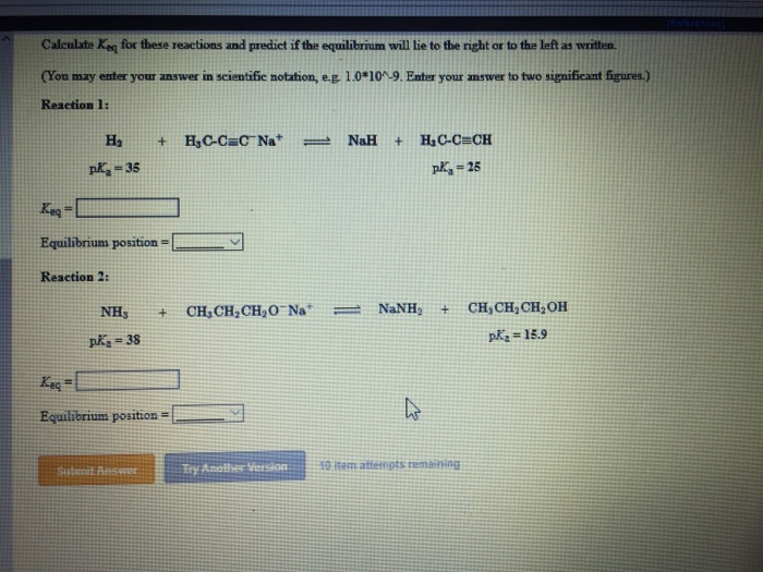 Solved Calculate for these reactions and predict if the | Chegg.com
