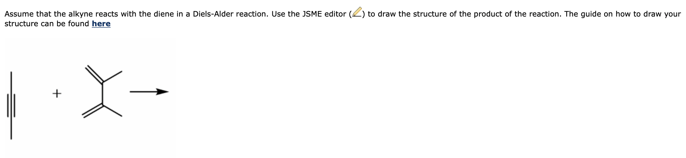 Solved Assume that the alkyne reacts with the diene in a | Chegg.com