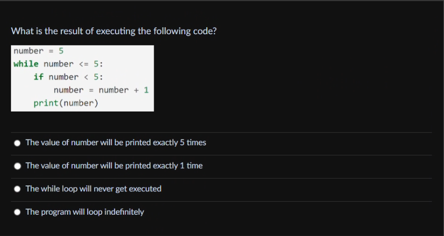 Solved What Is The Result Of Executing The Following 