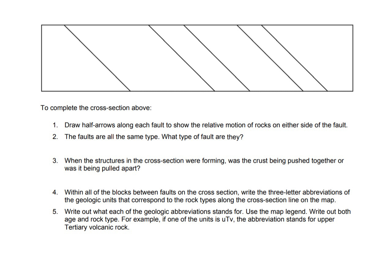 Solved To complete the cross-section above:Draw half-arrows | Chegg.com