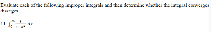 Solved Evaluate each of the following improper integrals and | Chegg.com