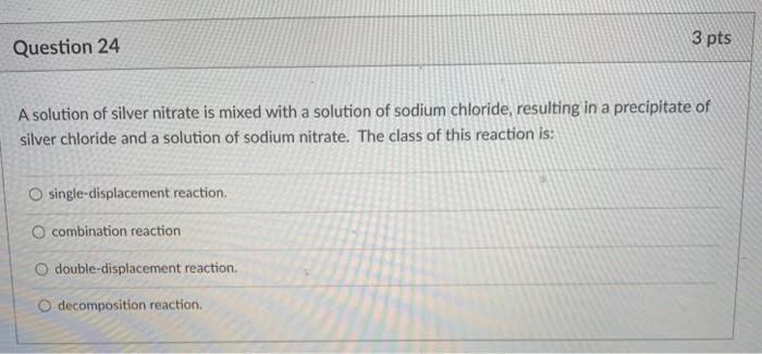 Solved Question 12 3 pts Given the following molecular | Chegg.com
