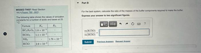 MISSED THIS? Read Soction 18.3( P99es 799=909) For | Chegg.com
