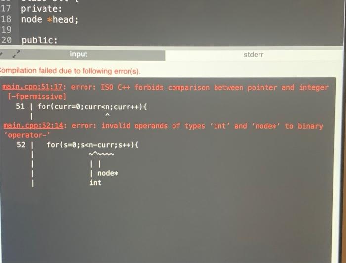 Solved Pp Include Using Namespace Std Struct Node Int