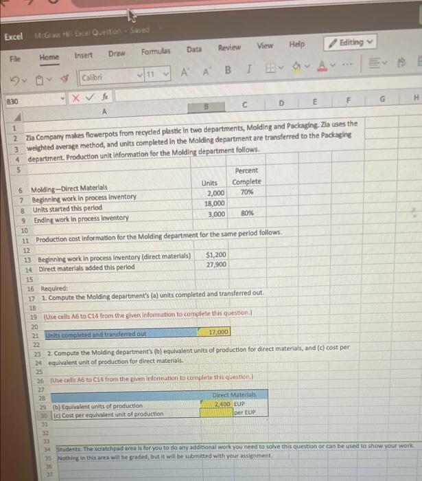 Solved Za Company makes flowerpots from recycled plastic In | Chegg.com