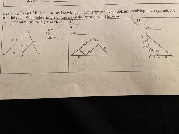 Solved Learning Target 5D: I can use my knowledge of | Chegg.com