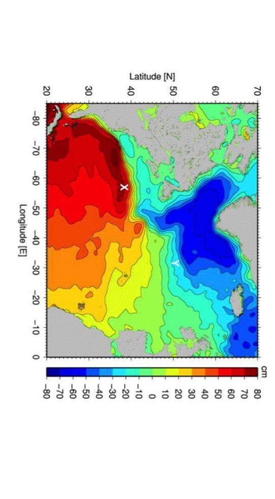 The Figure Below Shows The Sea Surface Height Ssh