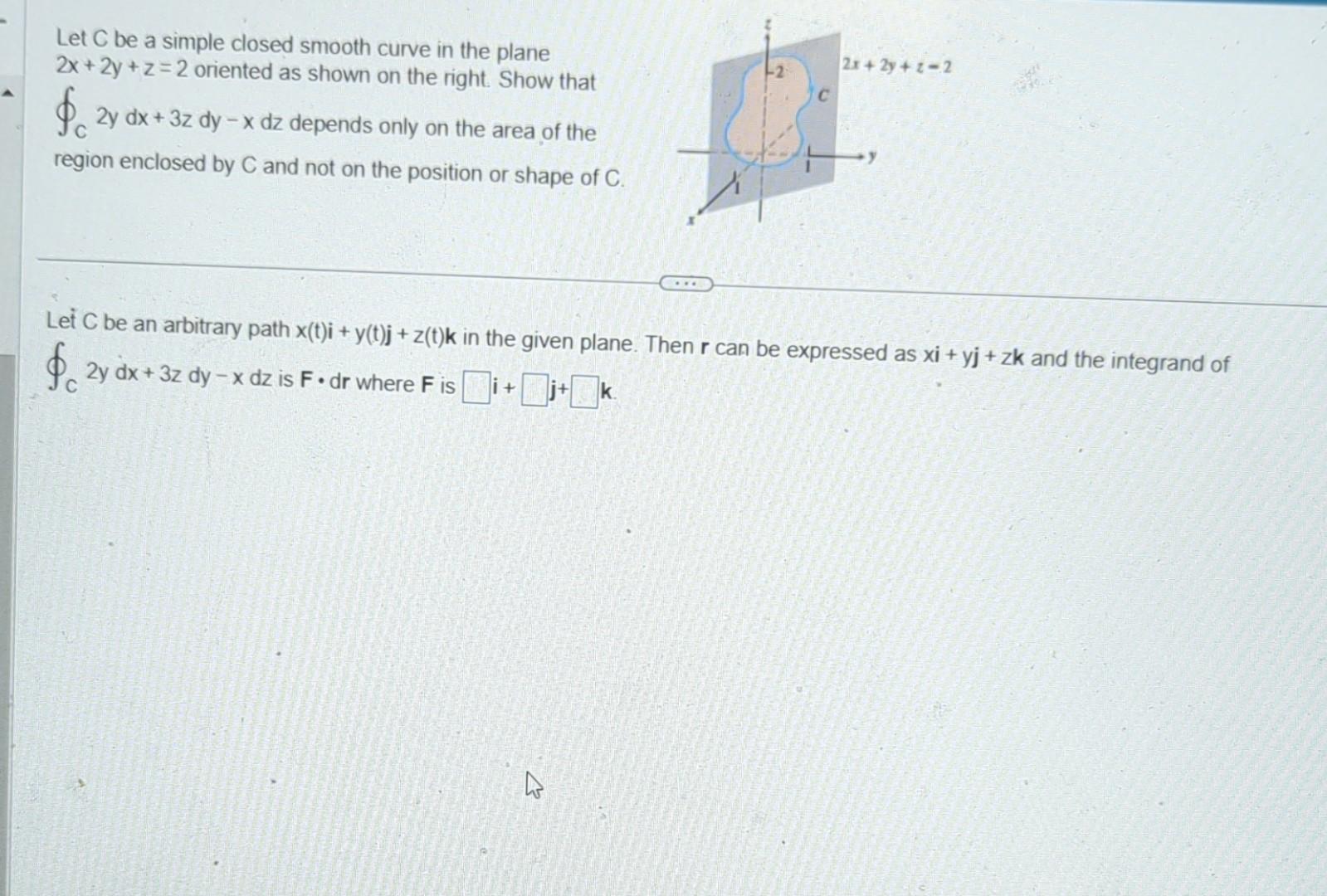 Solved Let C be a simple closed smooth curve in the plane | Chegg.com