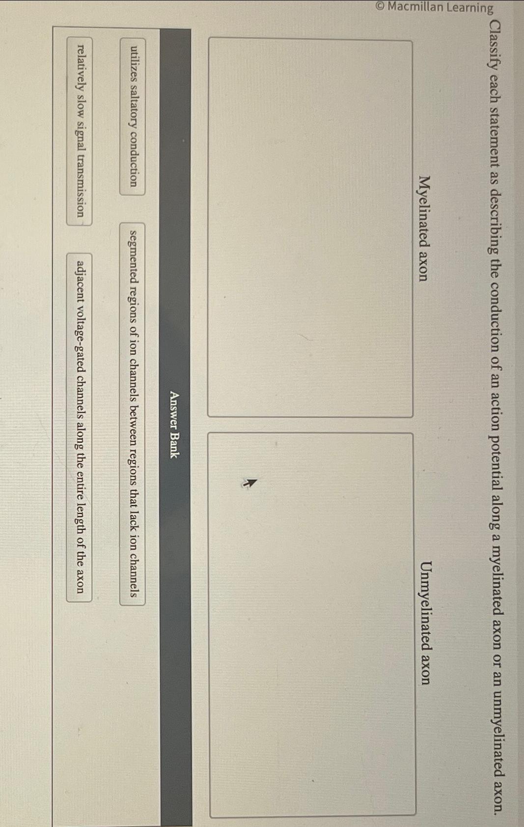 Solved Classify each statement as describing the conduction | Chegg.com