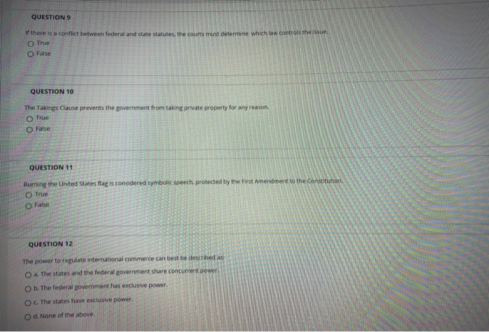 Solved Question Completion Status: QUESTION 1 | Chegg.com