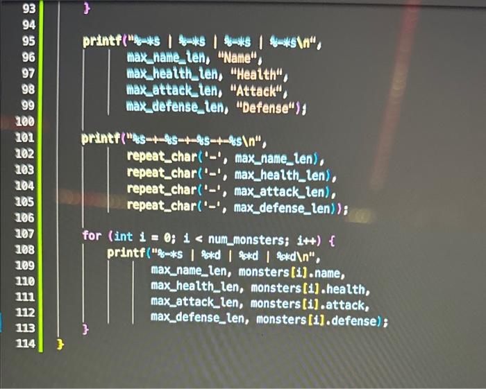 Solved Write a program that sorts monsters based on each of | Chegg.com