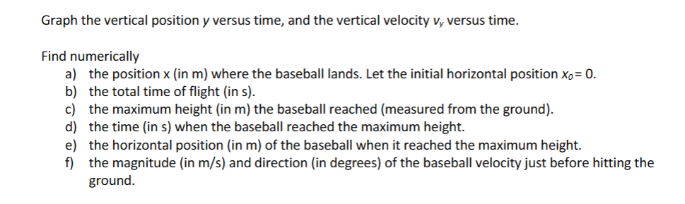 I need this assignment done in Python Baseball | Chegg.com