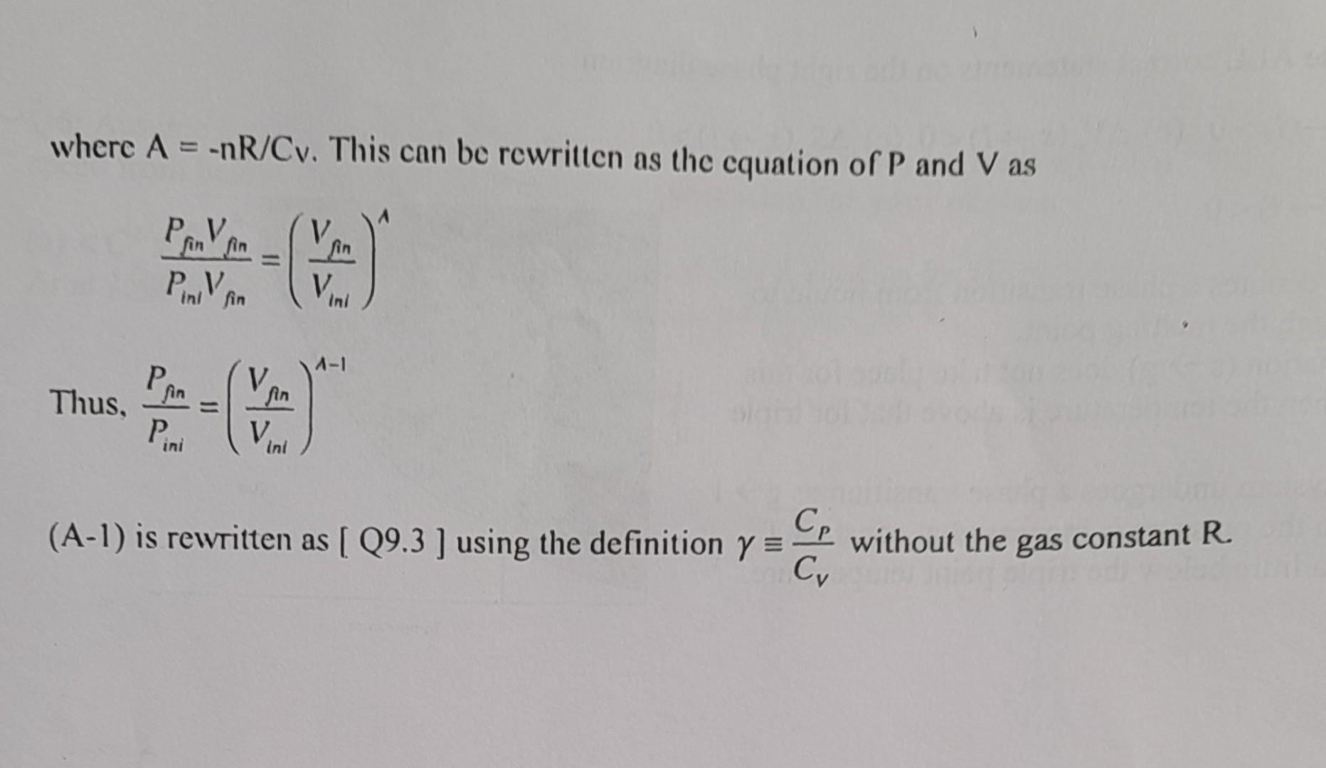Solved Q9: This question is a derivation question. However, | Chegg.com
