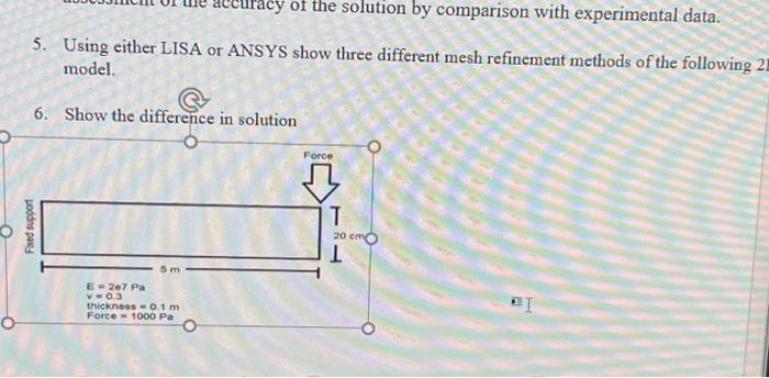 Solved 5. Using either LISA or ANSYS show three different | Chegg.com