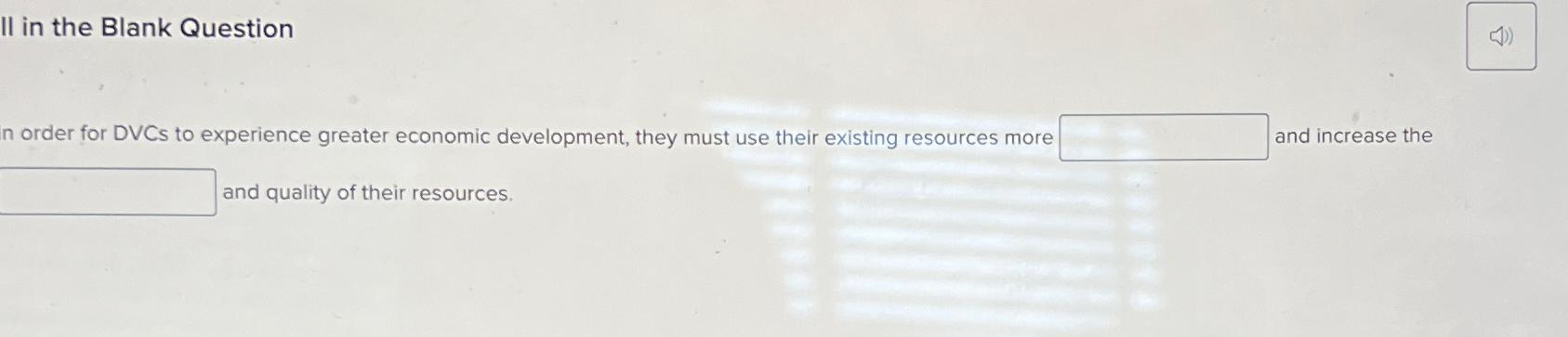Solved II in the Blank Questionn order for DVCs to | Chegg.com