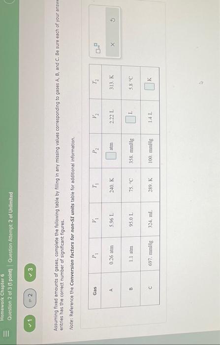 Solved Homework Chaptar 6 Question 2 Of 3 1 Point