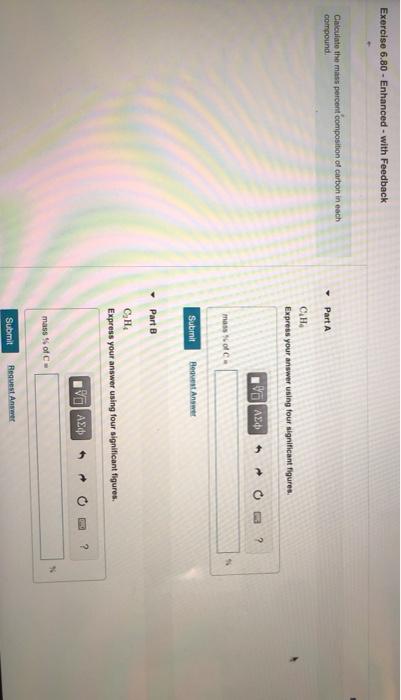 Solved Exercise 6.82 - Enhanced - with Feedback Calculate | Chegg.com