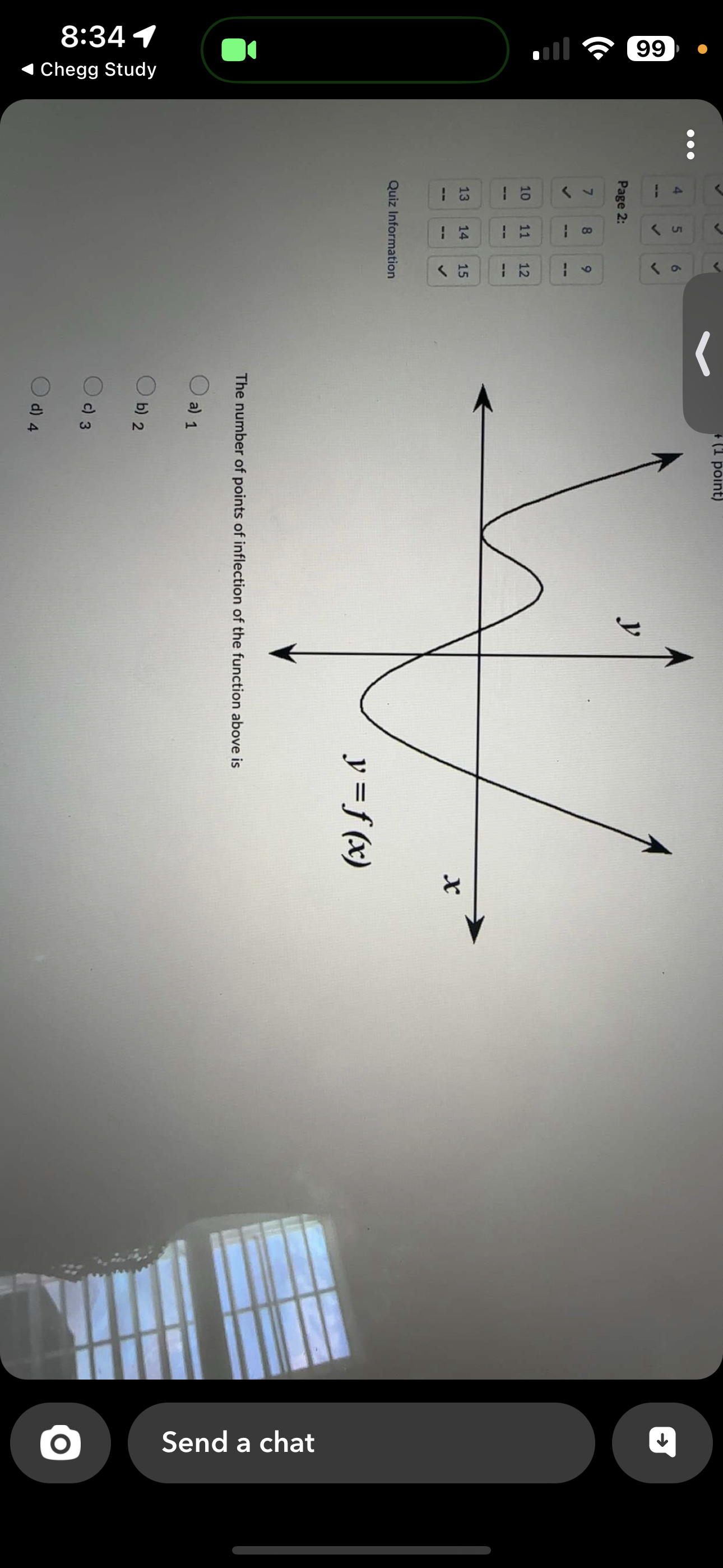 Solved 8:34Chegg Study99\table[[I ↔,1 。,1ιharr1∞ω,I 灾,10 | Chegg.com