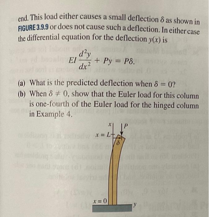 Solved 4. The critical loads of thin columns depend on the | Chegg.com