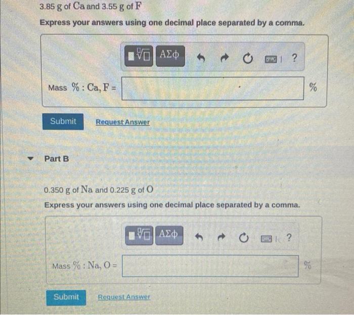 Solved Express your answers using one decimal place | Chegg.com