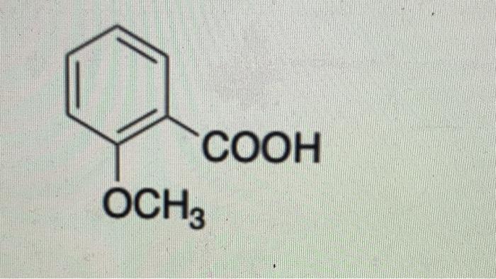 Solved COOH OCH3 | Chegg.com