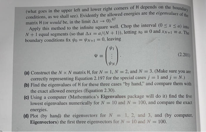 Solved besides the computational parts, can the part D by | Chegg.com