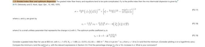 where c1 and e2 are given by | Chegg.com