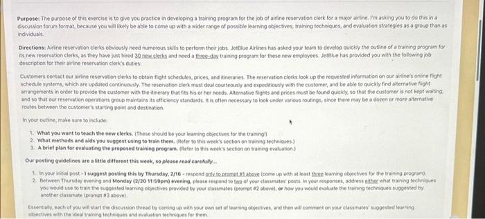 Solved Purpose: The purpose of this exercise is to give you | Chegg.com