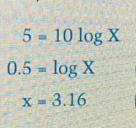 Solved 5-10 log X 0.5 = log X x= 3.16 Le | Chegg.com