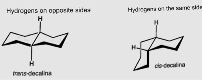 Solved In a synthesis of cholesterol, why the cis and trans | Chegg.com