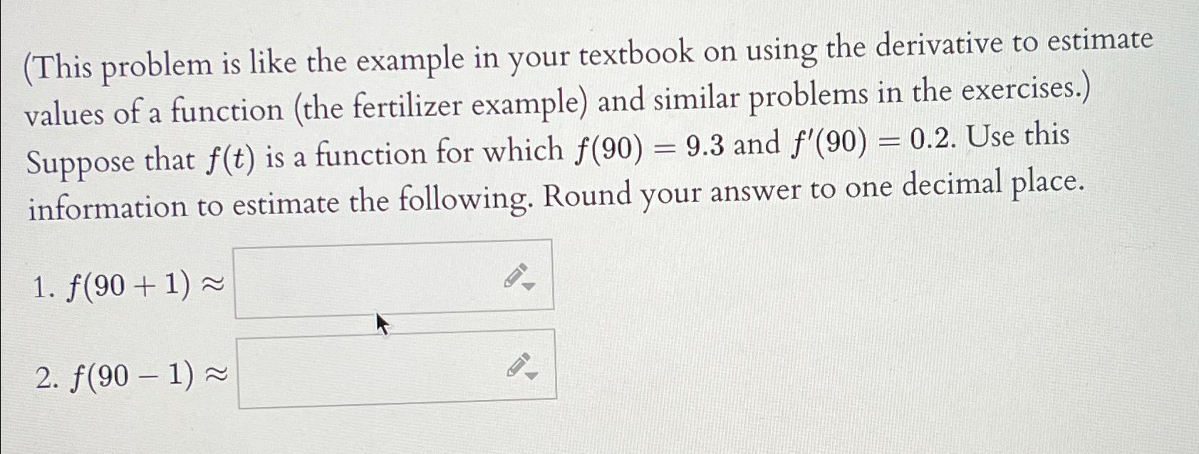 Solved (This problem is like the example in your textbook on | Chegg.com