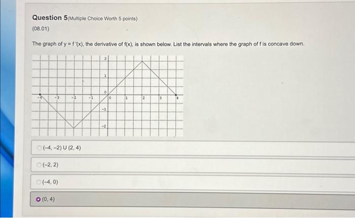 Solved Question 5(Multiple Choice Worth 5 points) (08.01) | Chegg.com