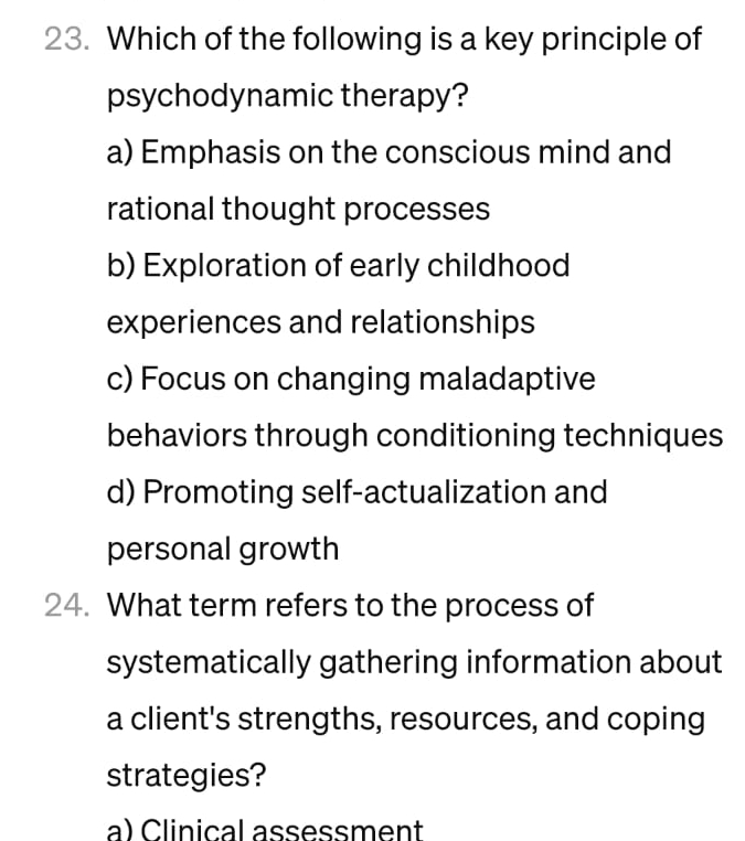 Solved Which of the following is a key principle of | Chegg.com