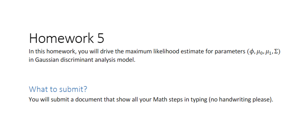 Solved Homework 5In this homework, you will drive the | Chegg.com