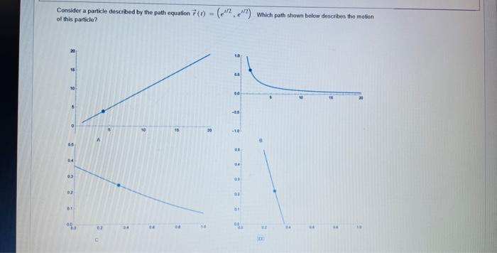 Solved Consider a particle described by the path equation | Chegg.com