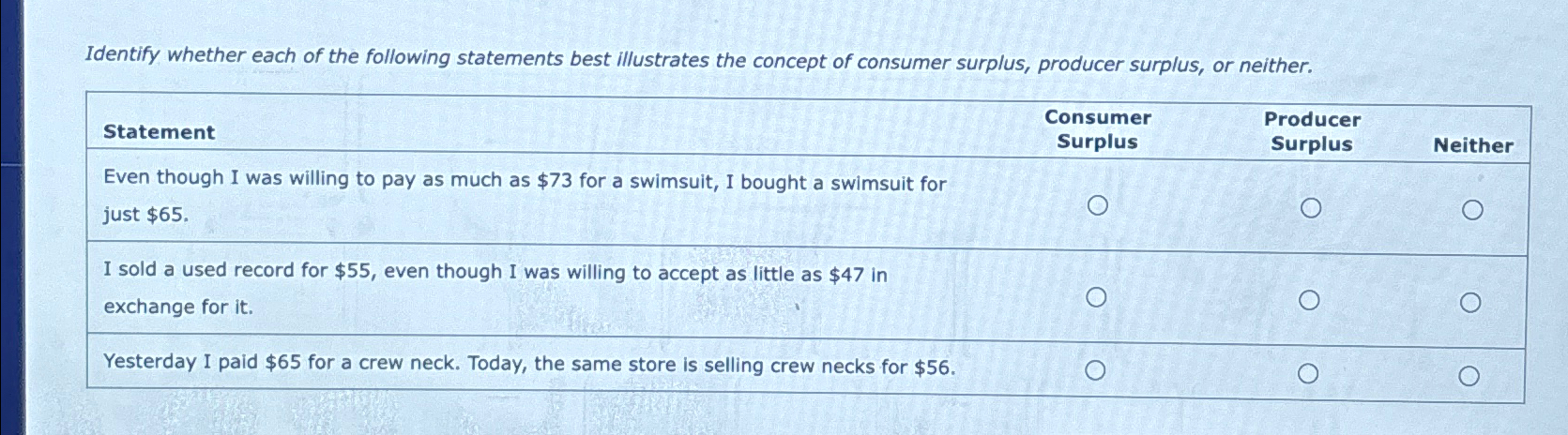 Solved Identify whether each of the following statements | Chegg.com