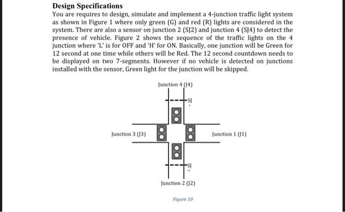 Design Specifications You are requires to design, | Chegg.com
