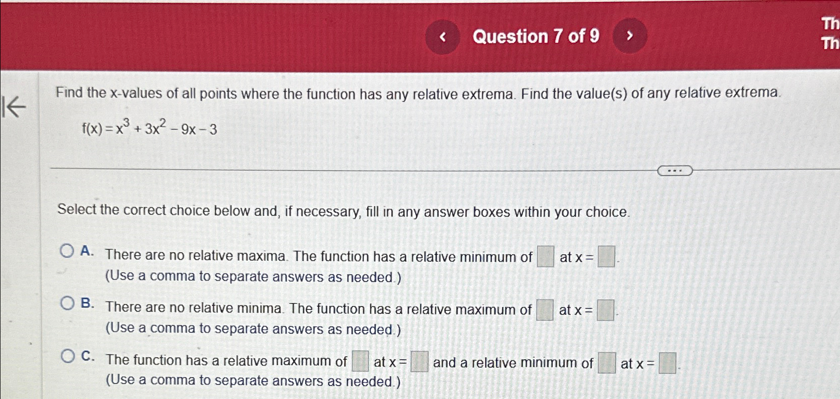 Solved Question 7 of 9Find the x-values of all points where | Chegg.com Solved Question 7 of 9Find the x-values of all points where | Chegg.com